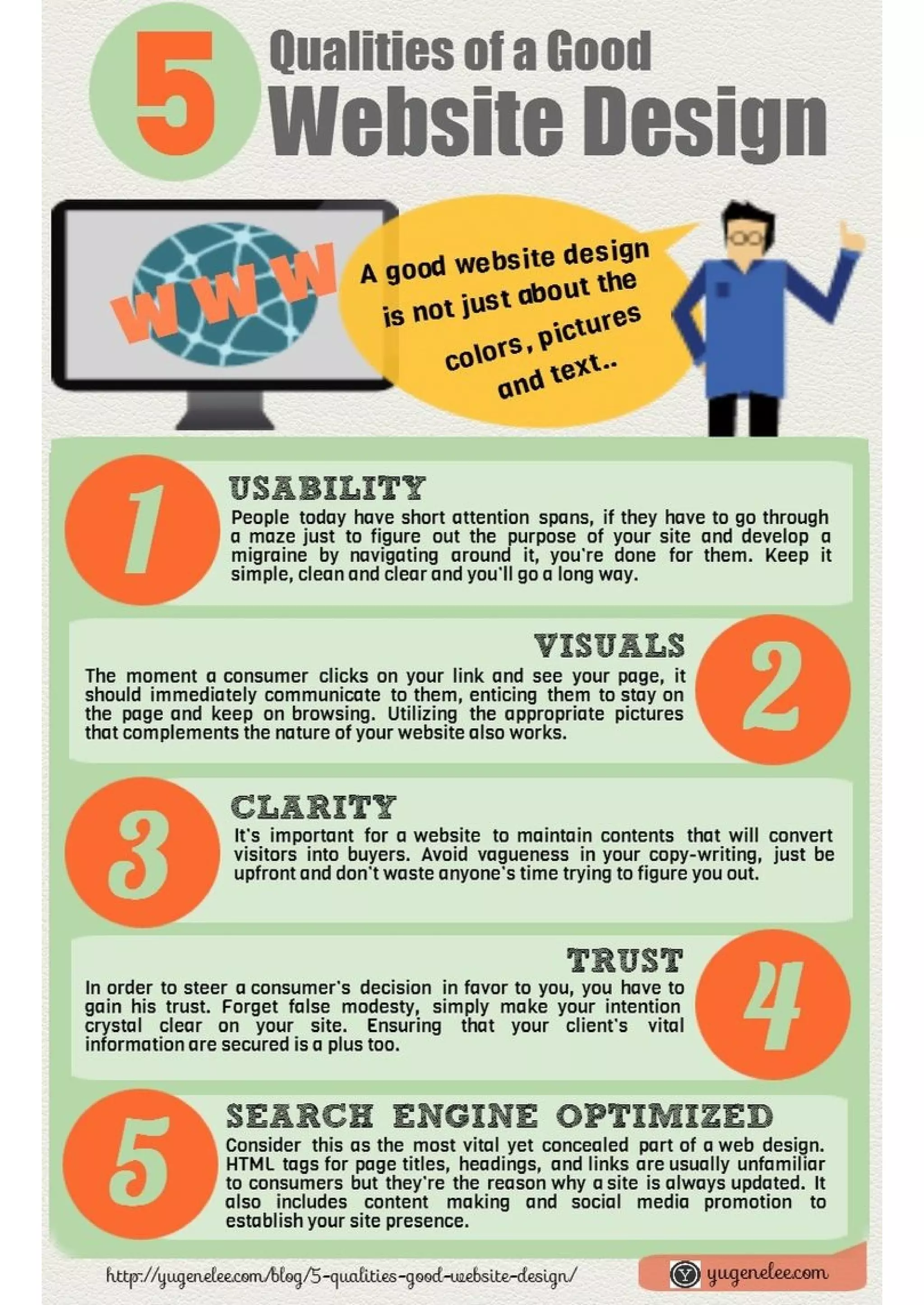 5 qualities of a good website design | PDF | Web Design and HTML | Internet