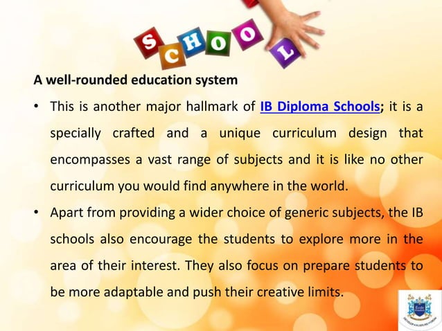 5 qualities that define the purpose of ib schools | PPT