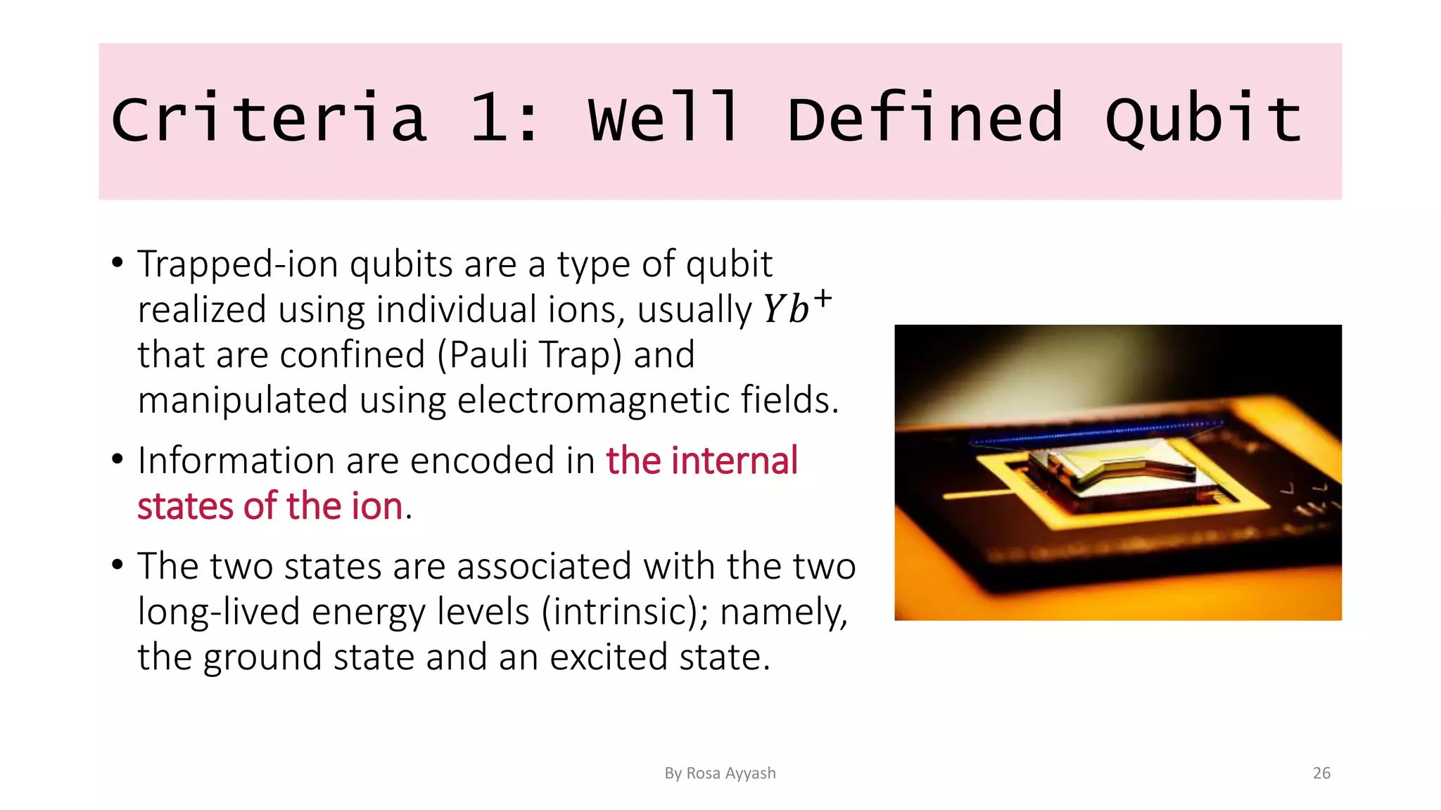 5 Qubit Modalities Used In Quantum Computingpptx Physics Science