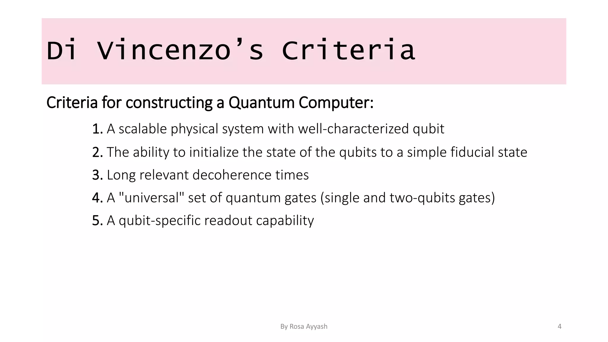 5 Qubit Modalities Used In Quantum Computingpptx Physics Science