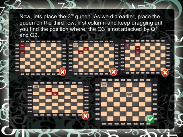 5 Queens Problem on 8x8 Chessboard With Easy Solutions