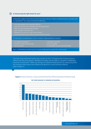 5 Questions to ask when making the outsourcing decision | GlobalStep | PDF