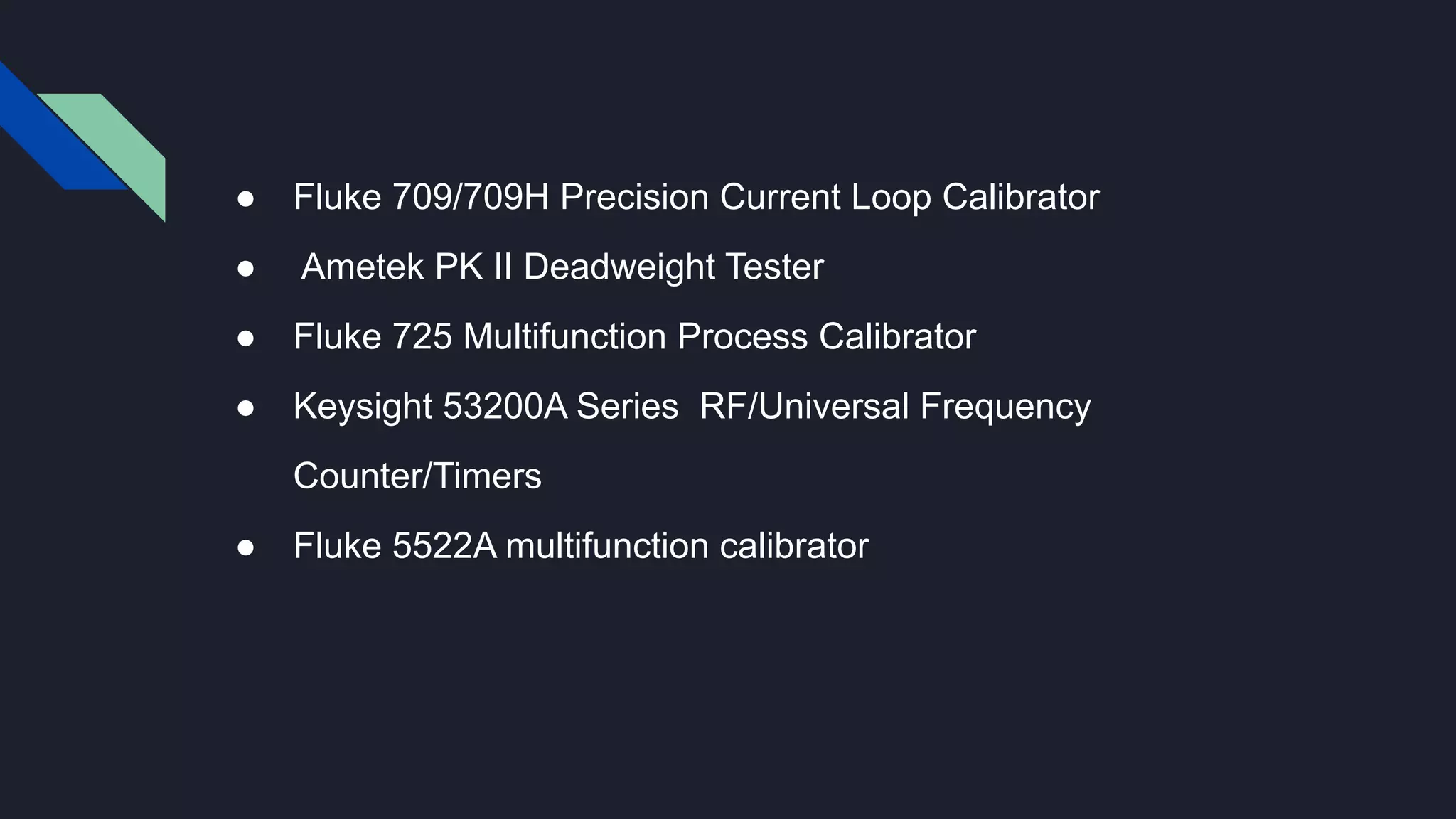5 Quintessential Reference Instruments for your Calibration Lab | PDF