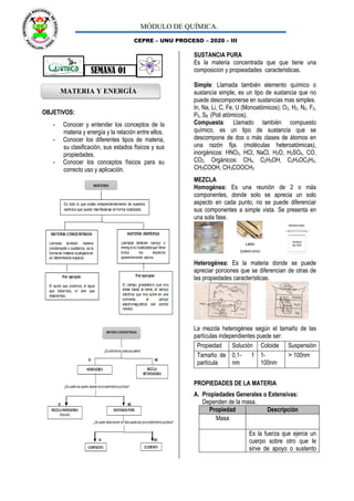 QUIMICA EJERCICIOS 1 PARA ESTUDIAN MEJORE PROBLEMASTES | PDF