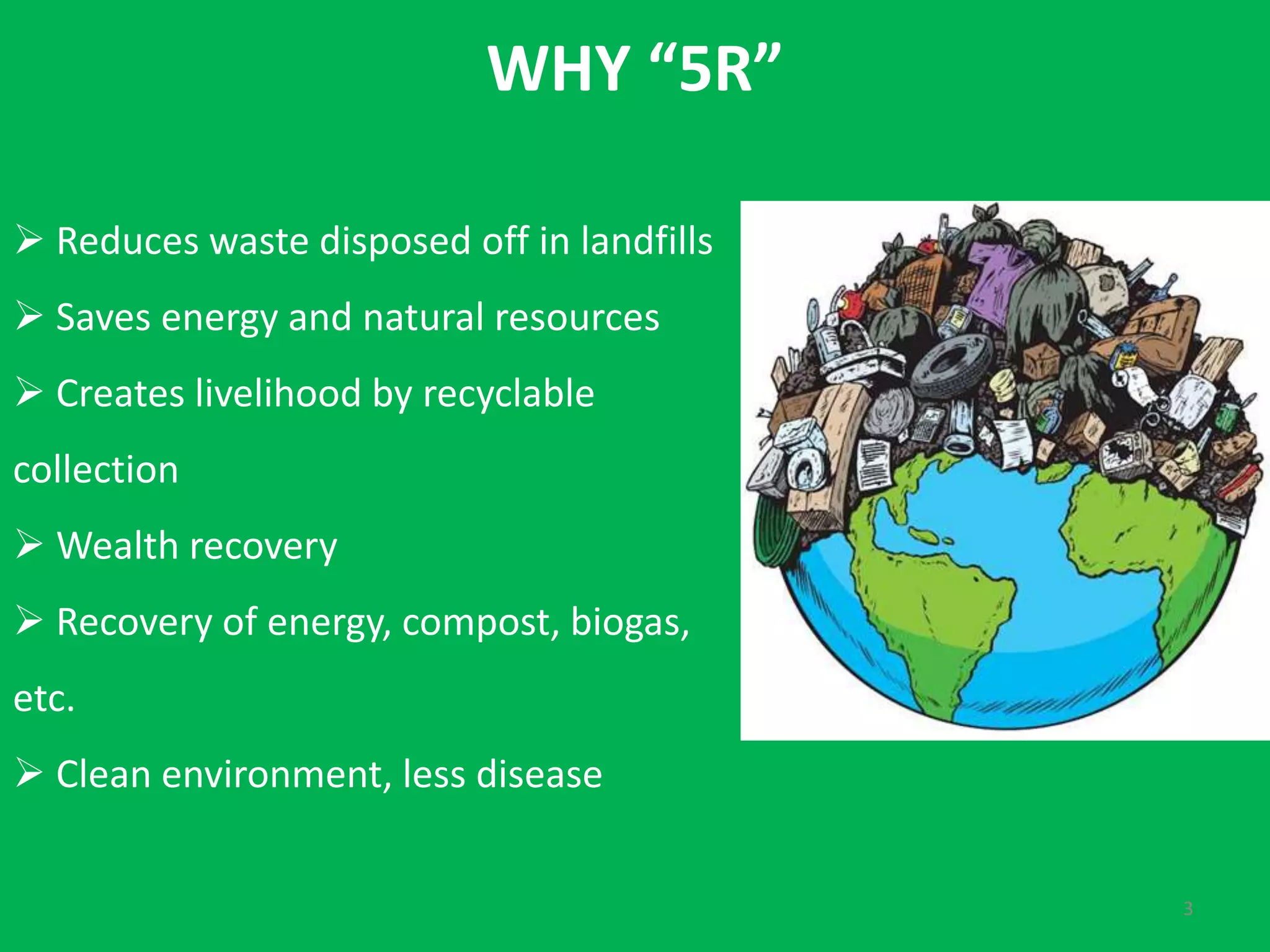 5Rs of waste management | PPTX | Home & Garden