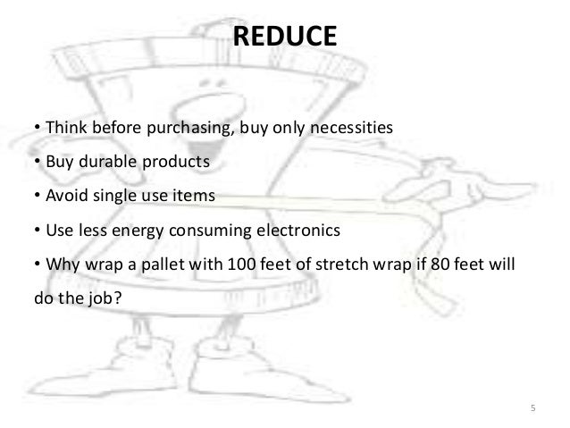 5Rs of waste management