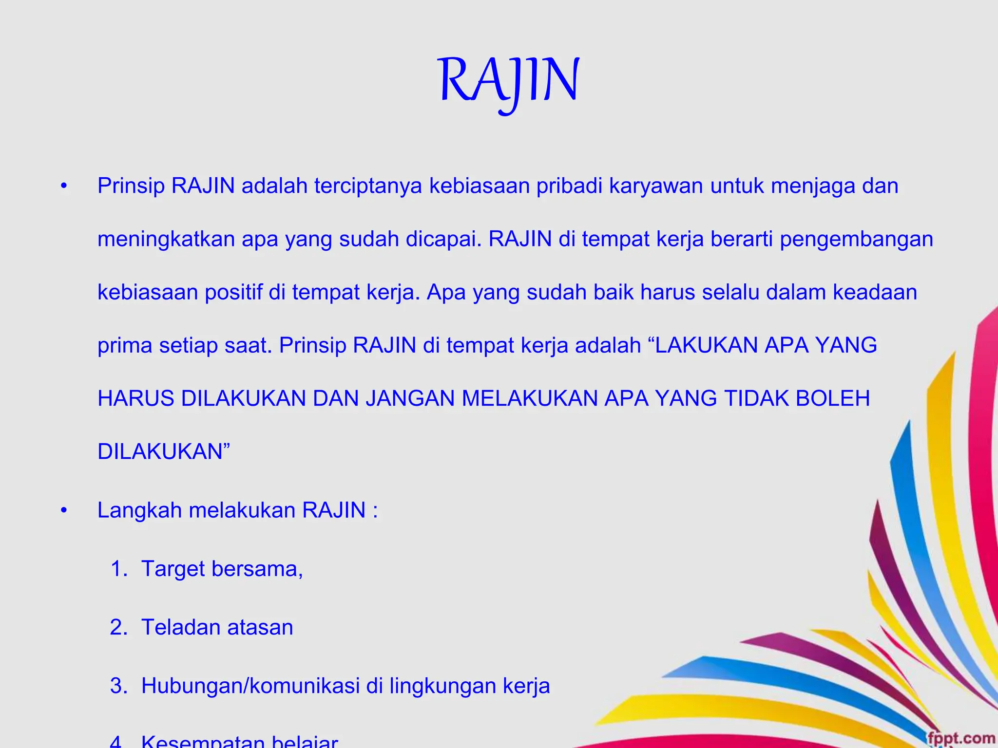 Presentasi tentang Pengertian dan Penjabaran 5R | PPT