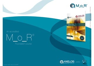 AXELOS - M_o_R® - Management of Risk - Foundation | PDF