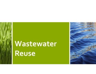 Reuse in Texas - wastewater, direct potable, | PPTX