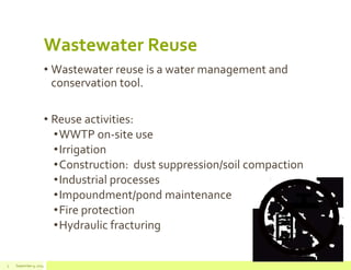 Reuse in Texas - wastewater, direct potable, | PPTX