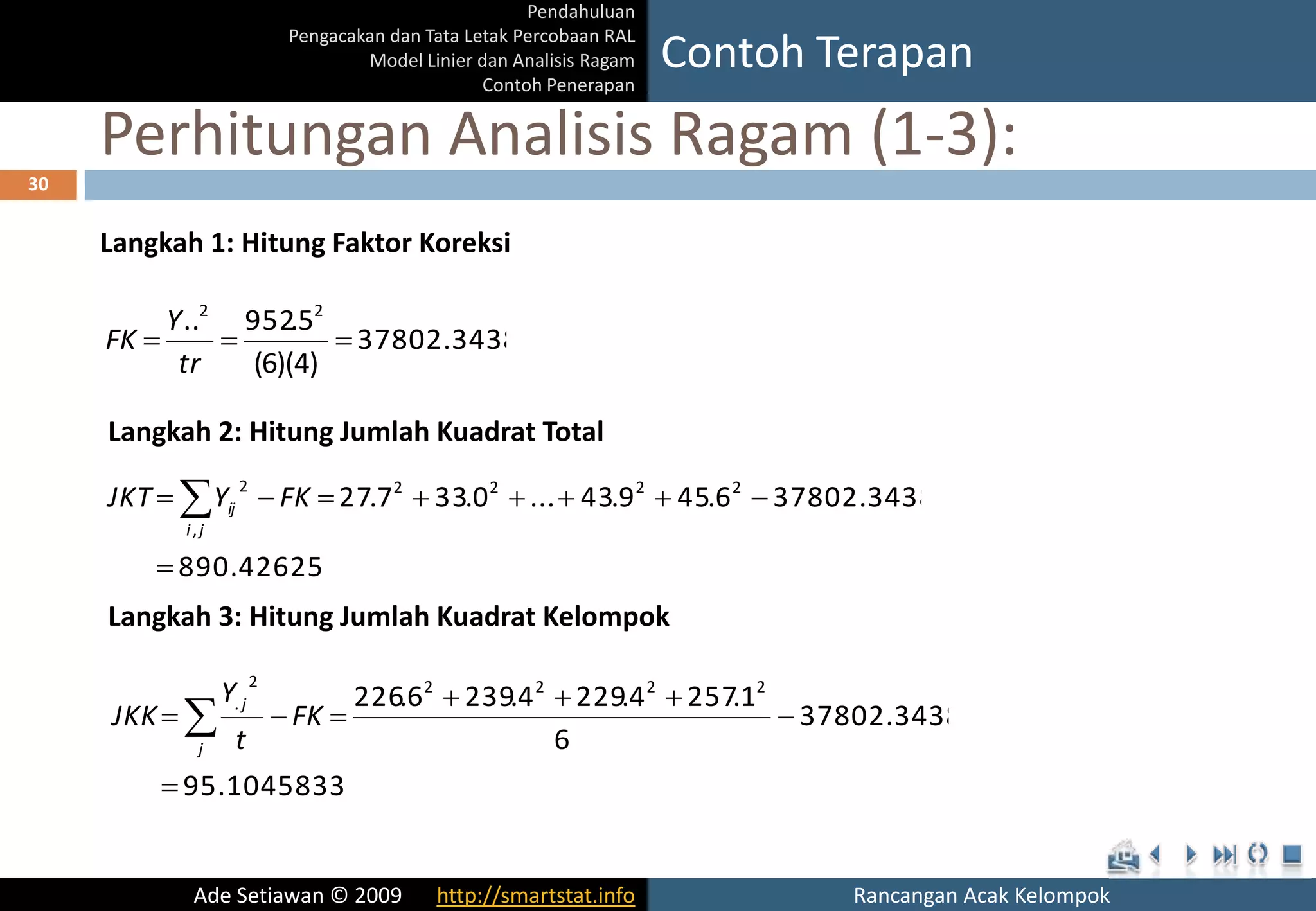 Rancangan Acak Kelompok (RAK) | PPTX