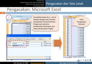 Rancangan Acak Kelompok (RAK) | PPTX