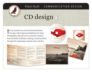 CD design by Robyn Budd | PDF | Music | Entertainment