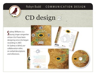 CD design by Robyn Budd | PDF | Music | Entertainment