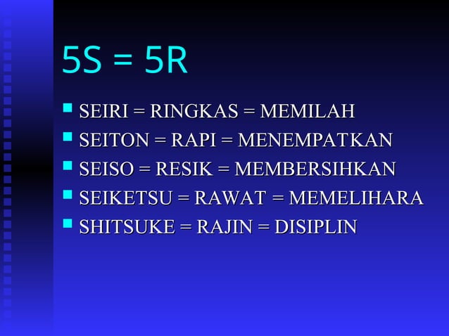 5R Budaya kerja Industri dalam dunia kerja | PPT