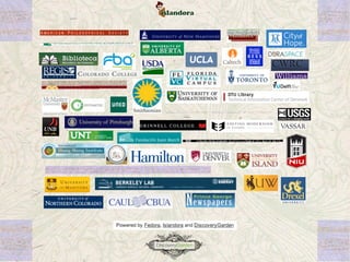 RDAP13 Mark Leggott: Stewarding research data using the Islandora ...