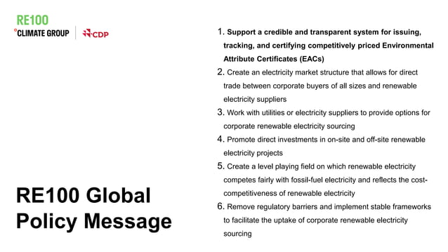 Sam Kimmins - RE100 | PDF