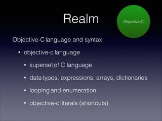 5 Realms for Learning iOS Development | PPT