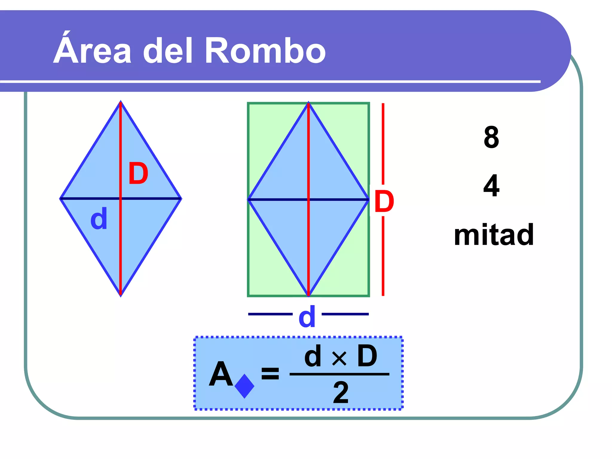 5º Área Romboide Rombo Trapecio Círculo.ppt | Daycare and Pre-School ...