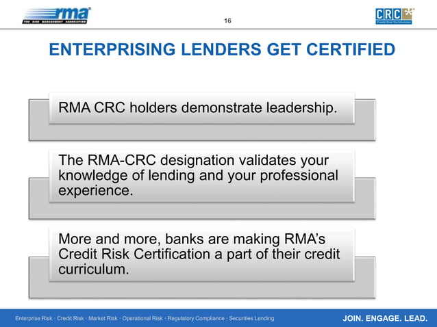 Credit Risk Certification (CRC): 5 Reasons to Up Your Game | PPT
