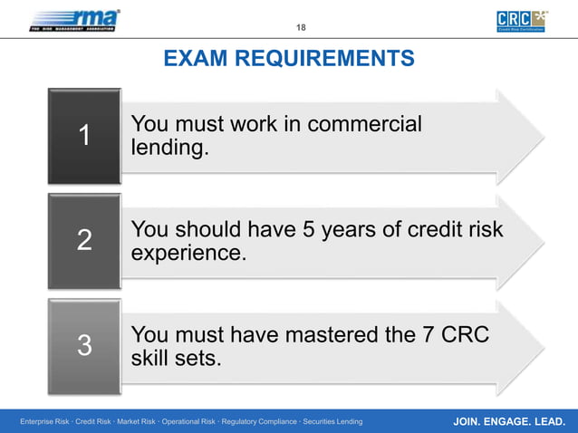 Credit Risk Certification (CRC): 5 Reasons to Up Your Game | PPT