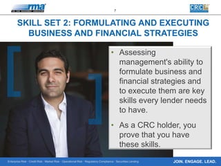 Credit Risk Certification (CRC): 5 Reasons to Up Your Game | PPTX