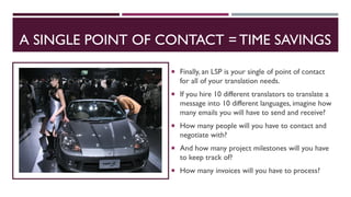 5 Reasons You Should Work with an LSP | PDF