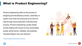 5 reasons to adopt product engineering | PPT