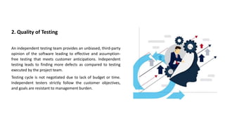 5 Reasons to Choose an Independent Software Testing Services Company | PPT