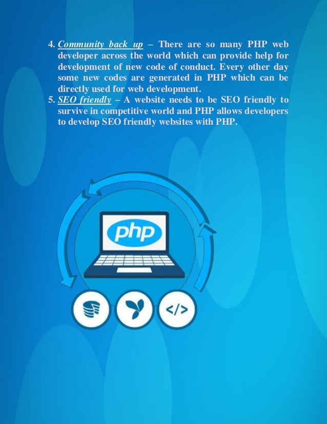 5 reasons to choose php for web app development