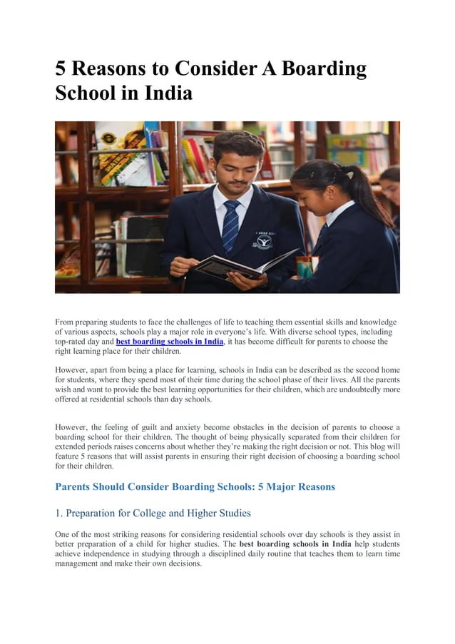 5 Reasons to Consider A Boarding School in India.pdf
