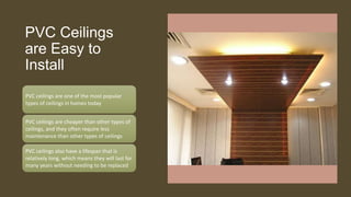 5 Reasons to Install PVC Ceilings.pptx