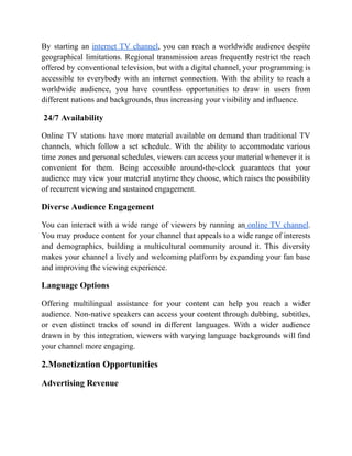 5 Reasons to Launch Your Own Online TV Channel.pdf