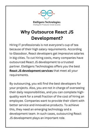 5 Reasons To Outsource React JS Development To A Trusted Partner.pdf