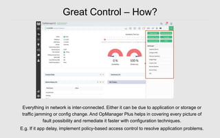 5 ways you can benefit from OpManager Plus | PPTX