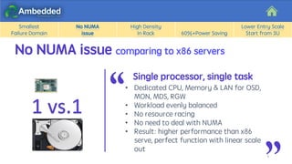 5 reasons to use Arm micro server for ceph storage | PDF