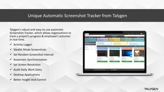 5 reasons to use a screenshot tracker | PPT