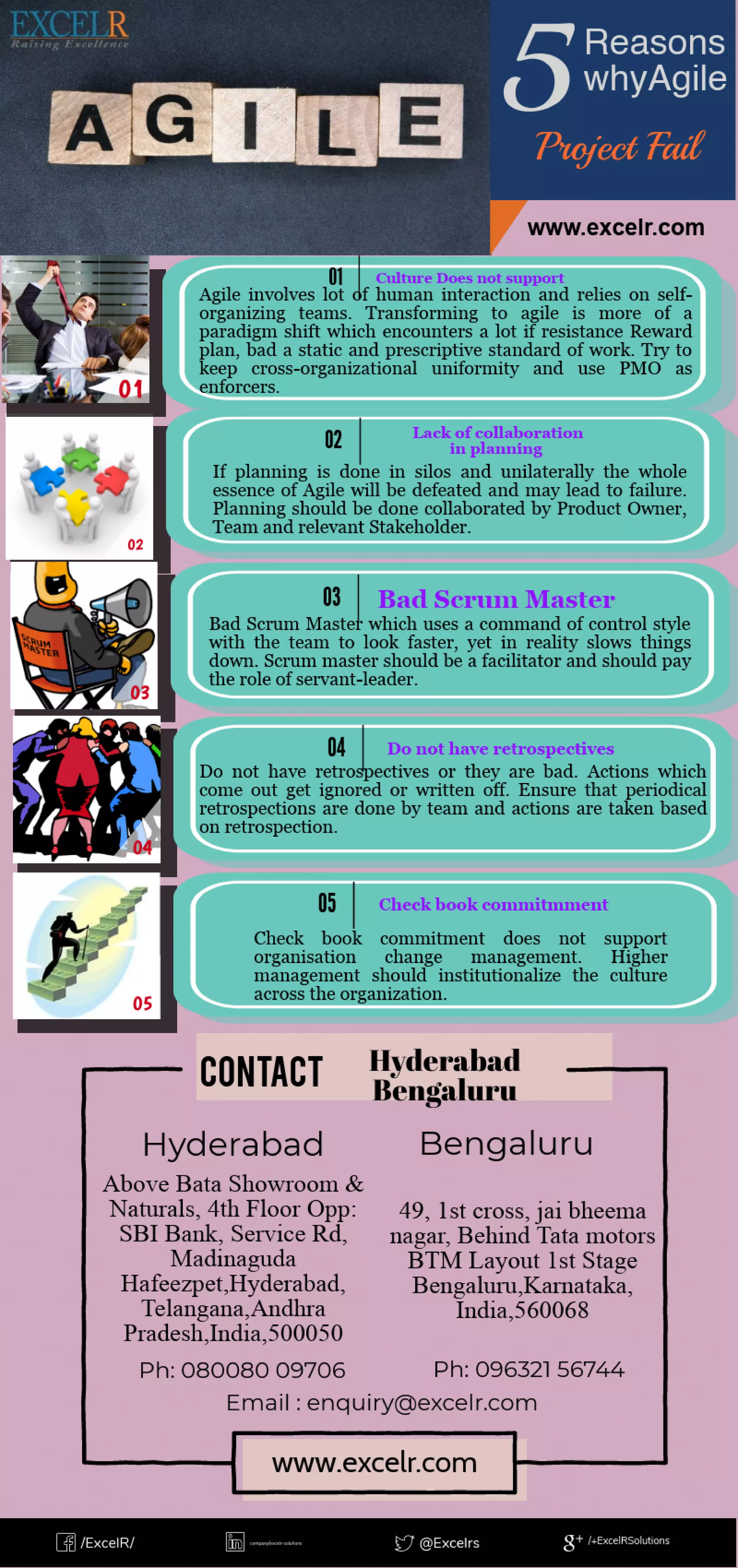 5 Reasons why Agile project fail | PDF