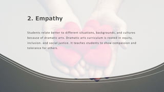 5 Reasons why Dramatic Arts is Important | PPT