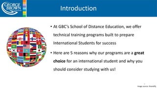 5 Reasons Why GBCTechTraining Programs are Great for International ...