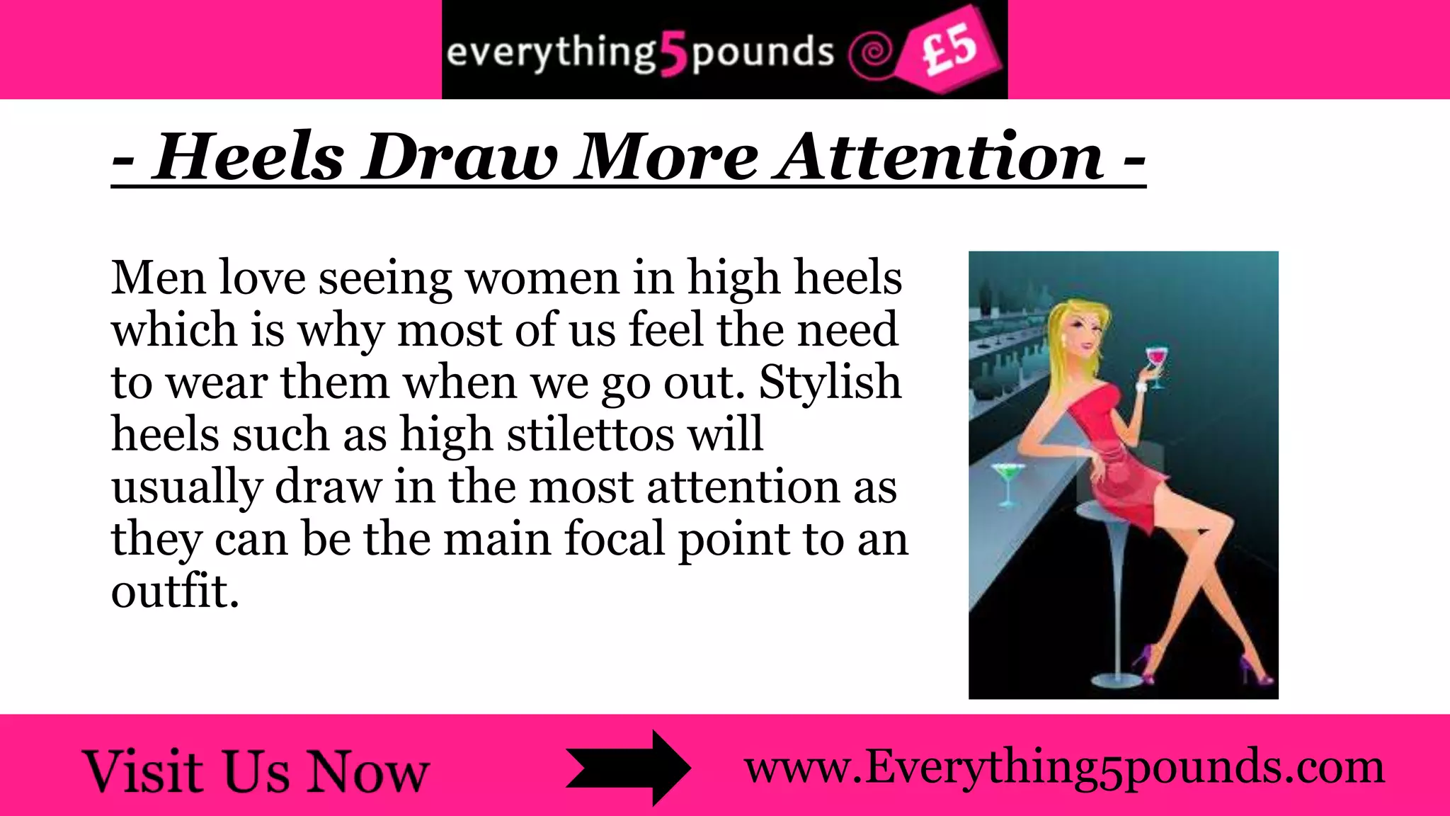 5 reasons why we love wearing high heels | PPTX