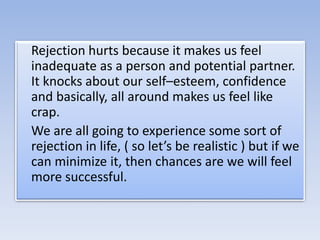 5 Reasons Why Women Reject Men & How to Fix it! | PPTX