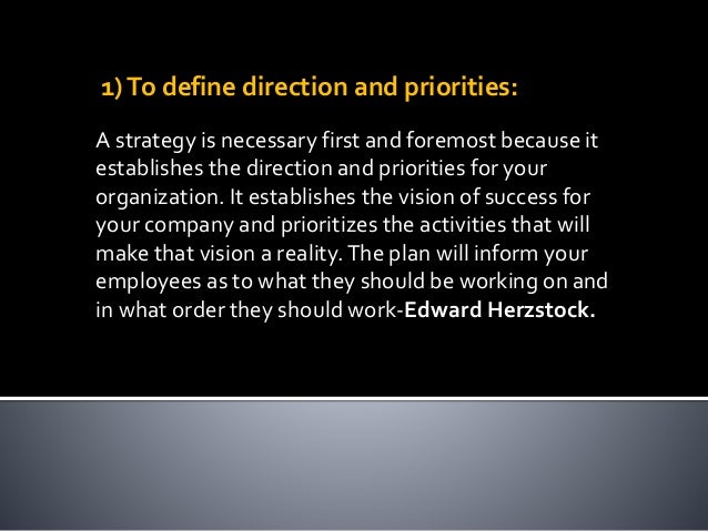5 Reasons Why You Should Make a Plan - Edward James Herzstock | PPT
