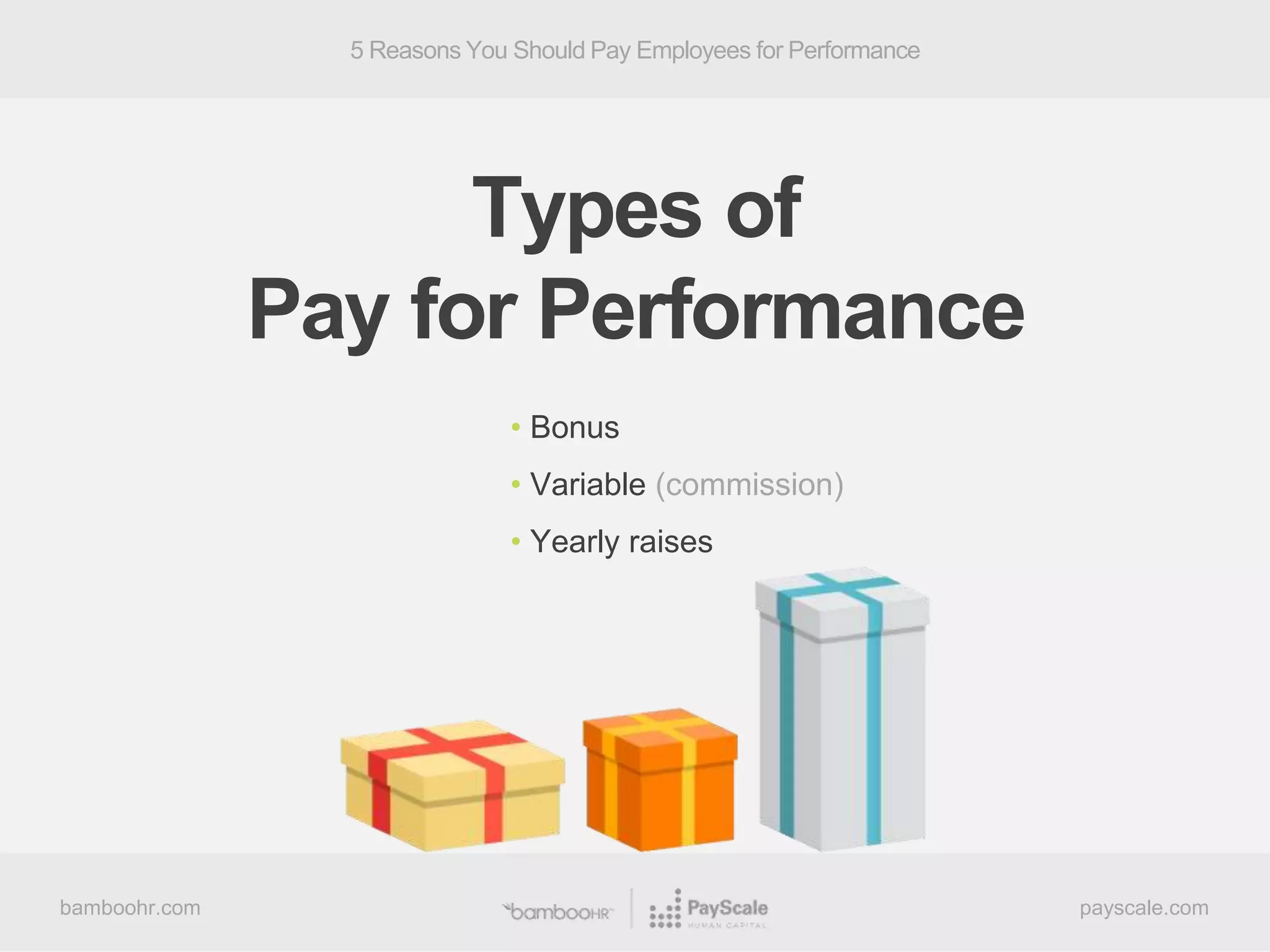 5 Reasons You Should Pay Employees For Performance | PPT