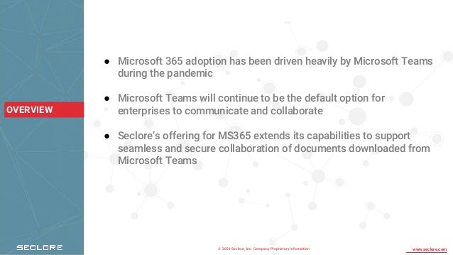 5 Reason – To Use Seclore for Microsoft Teams | PPTX | Operating Systems | Computer Software and ...