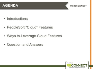 Leveraging PeopleSoft Cloud Features in Your Environments | PDF