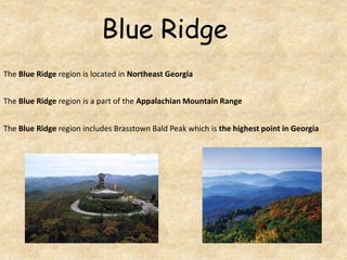5 regions of georgia | PPTX