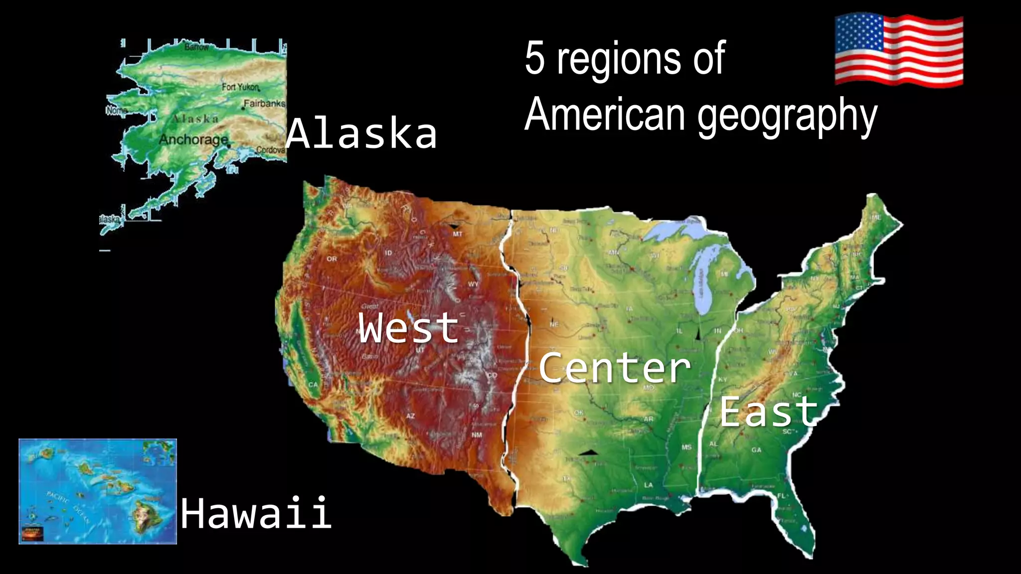 5 regions usa geography | PPT