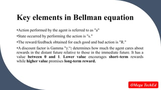 Bellman's equation Reinforcement learning - II | PPTX