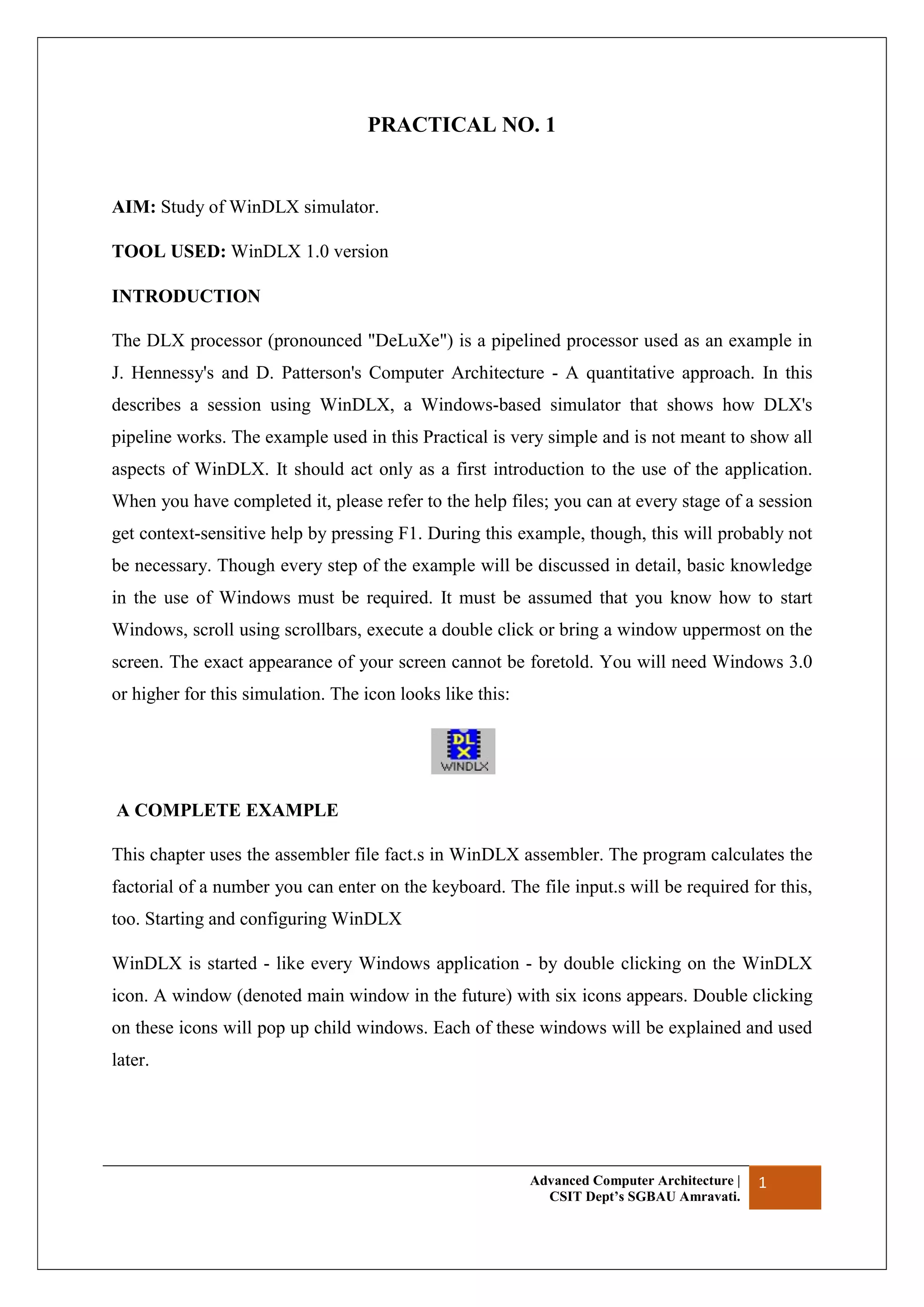 Advance Computer Architecture | PDF